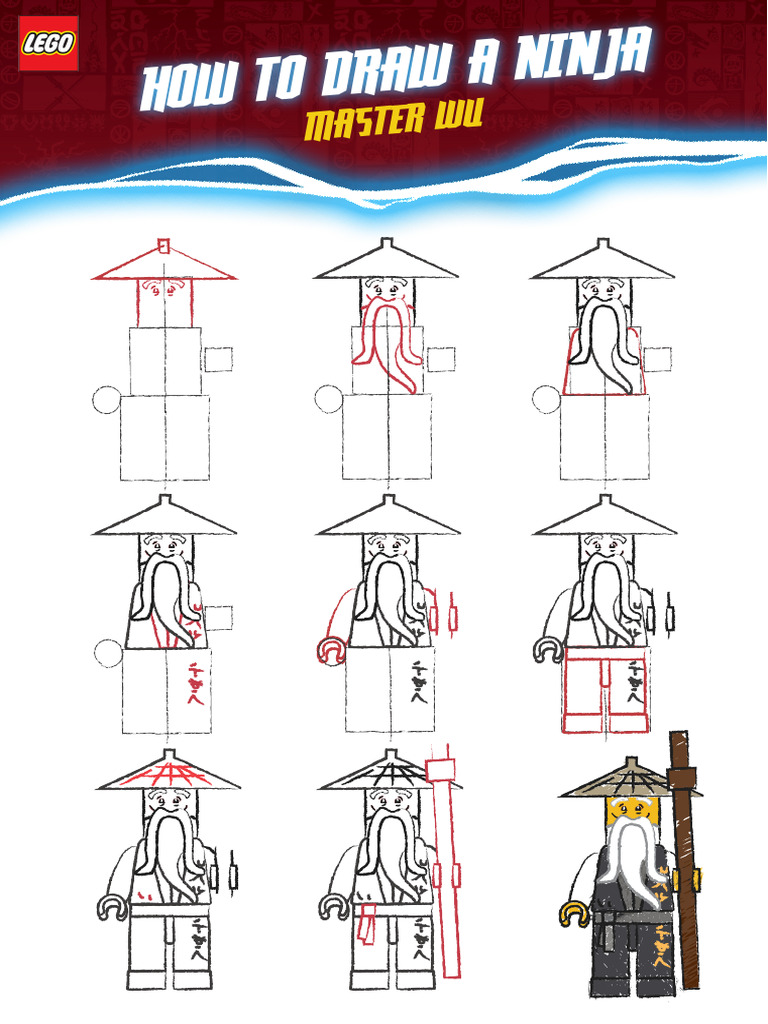 How To Draw Sensei Wu | PDF