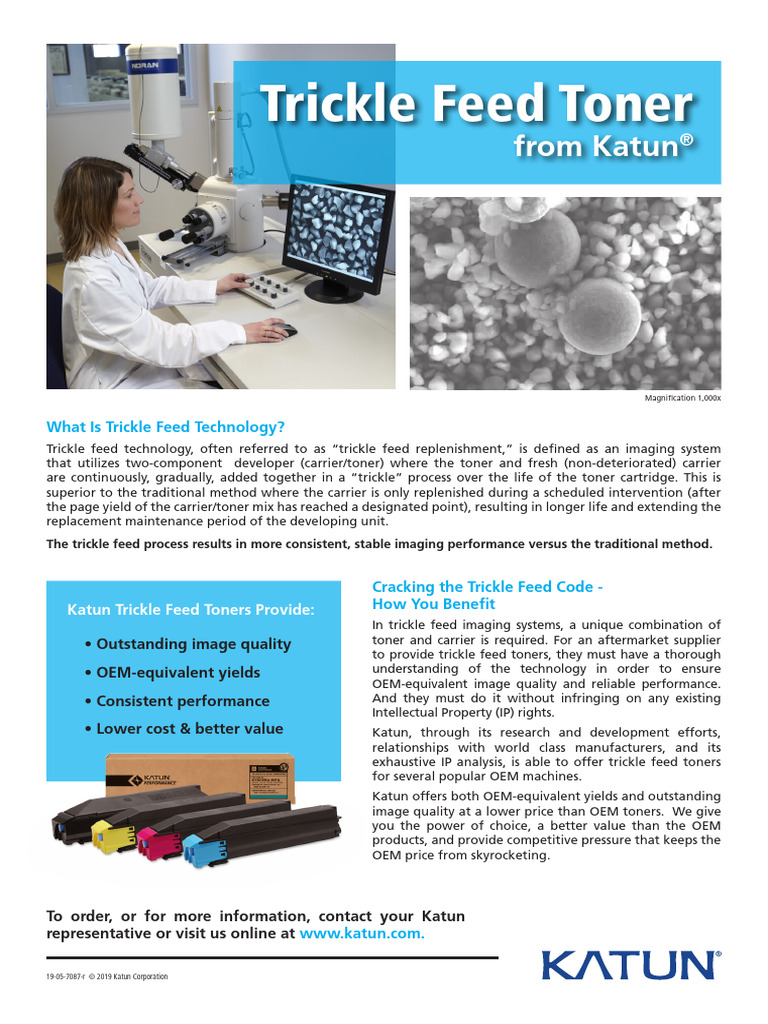 7087 R Trickle Feed Flyer 1 | PDF