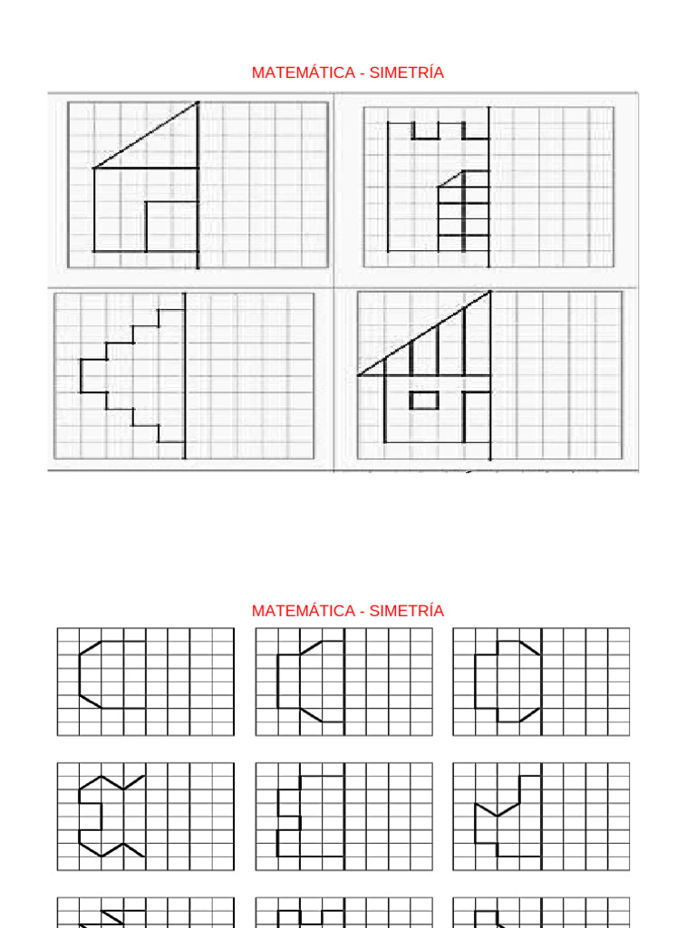 Simetría en Matemáticas y Estaciones | PDF
