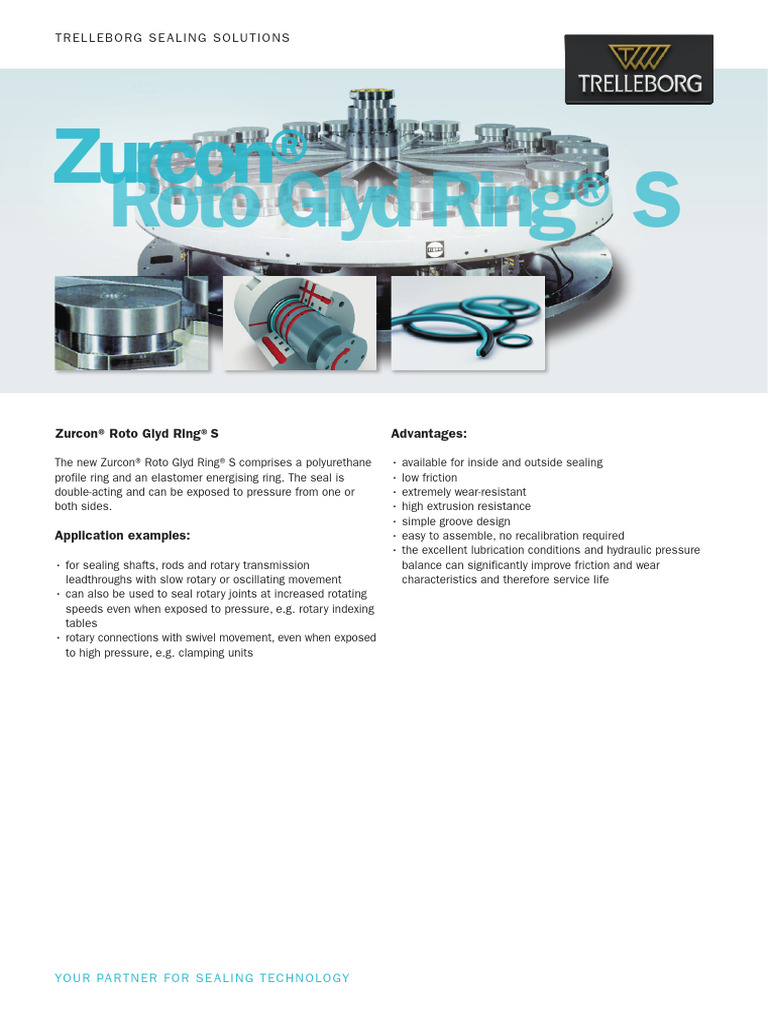Roto Glyd Ring S en | PDF | Extrusion | Pressure