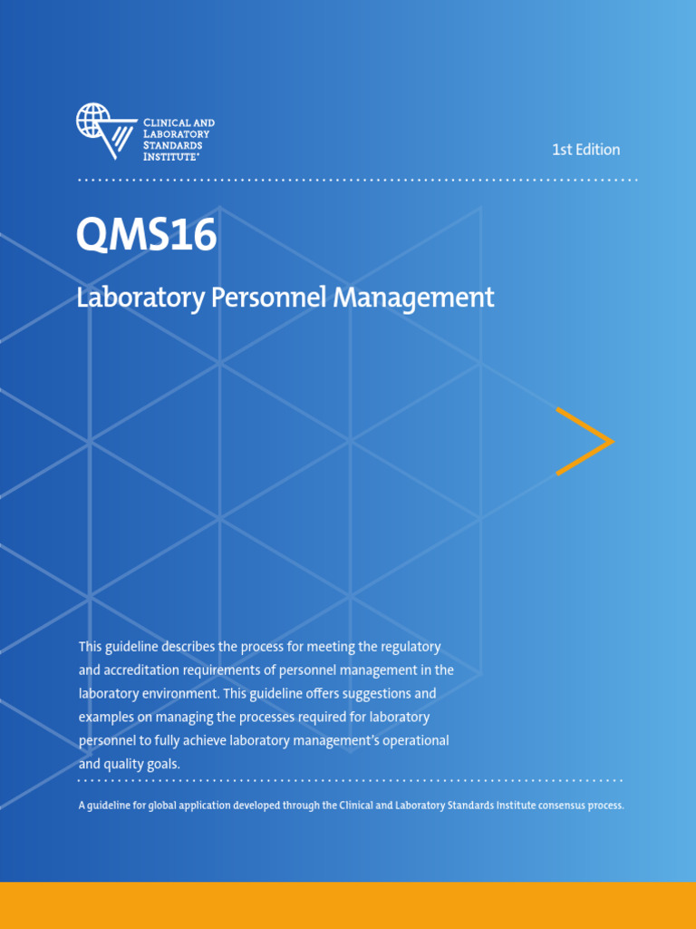 Laboratory Personnel Management Guide | PDF | Laboratories | Quality ...