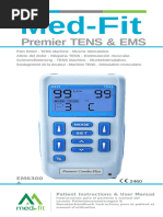 TENS Unit Quick Operation Guide | PDF | Pain