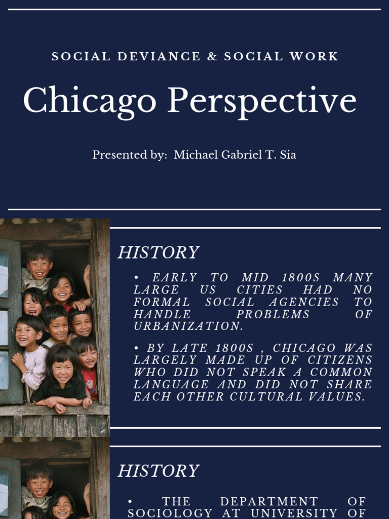 Social Deviance Theories in Chicago | PDF