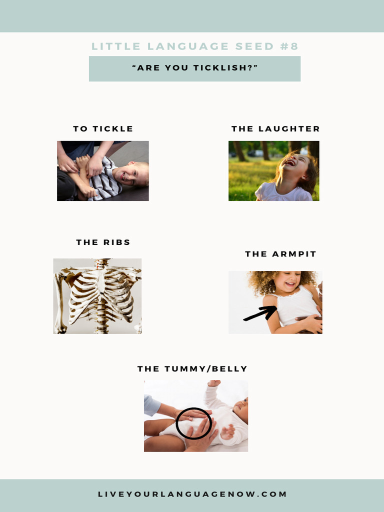 Little Language Seed #8 Are You Ticklish | PDF | Tickling | Reflexes
