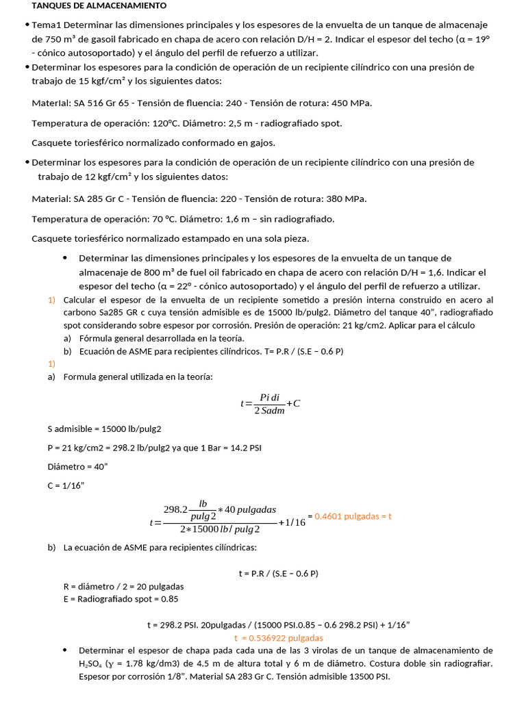 2° Parciales Instalaciones Compilados Por Tema | PDF | Presión | Acero
