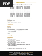 NAS6303-NAS6320 Aerospace Bolt Specs | PDF | Screw | Metals