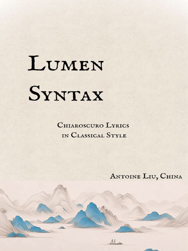 Lumen Syntax_ Chiaroscuro Lyrics in Classical Style | PDF