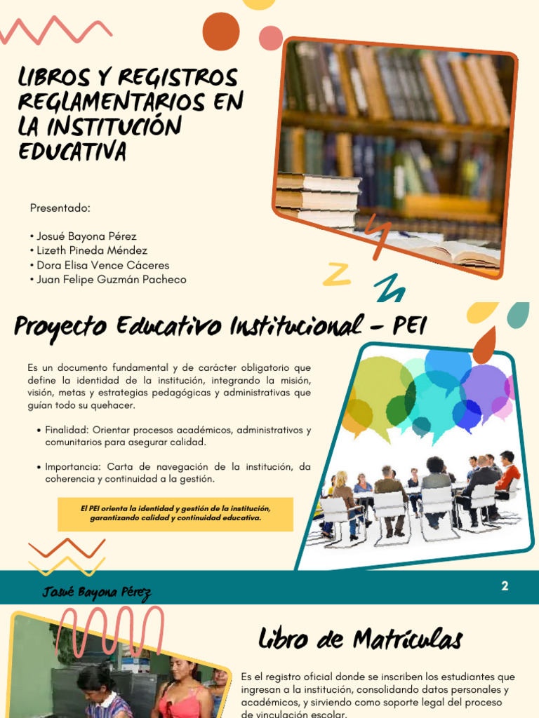 Libros y Resgistros Reglamentarios | PDF | Enseñando | Maestros