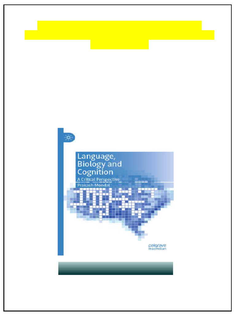 Language, Biology and Cognition: A Critical Perspective 1st ed. Edition ...