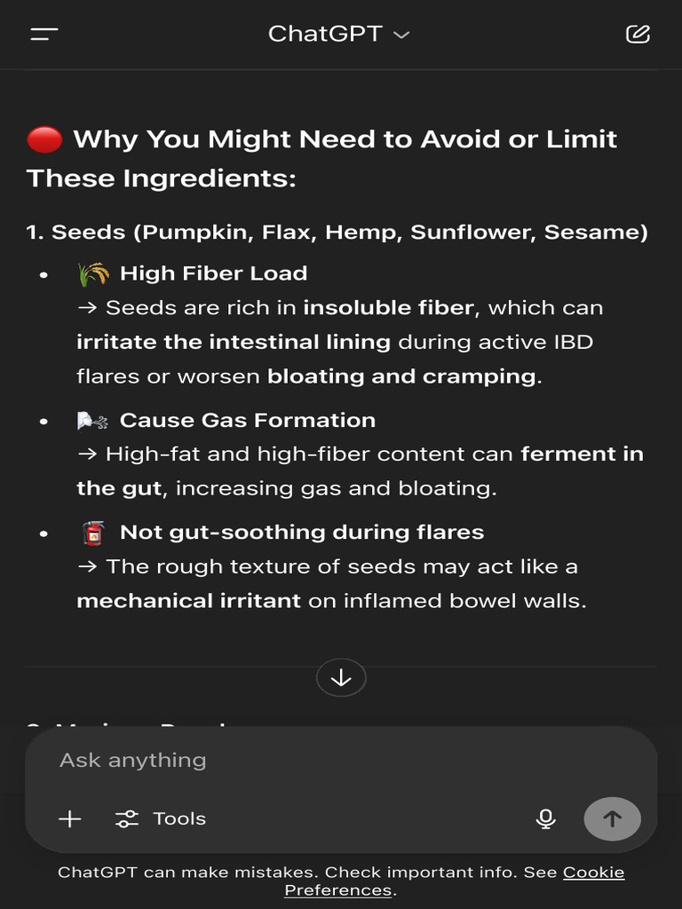 IBS Ingredient Safety | PDF