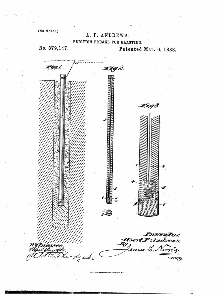 Friction-Primer For Blasting (Friction Composition) US379147 | PDF