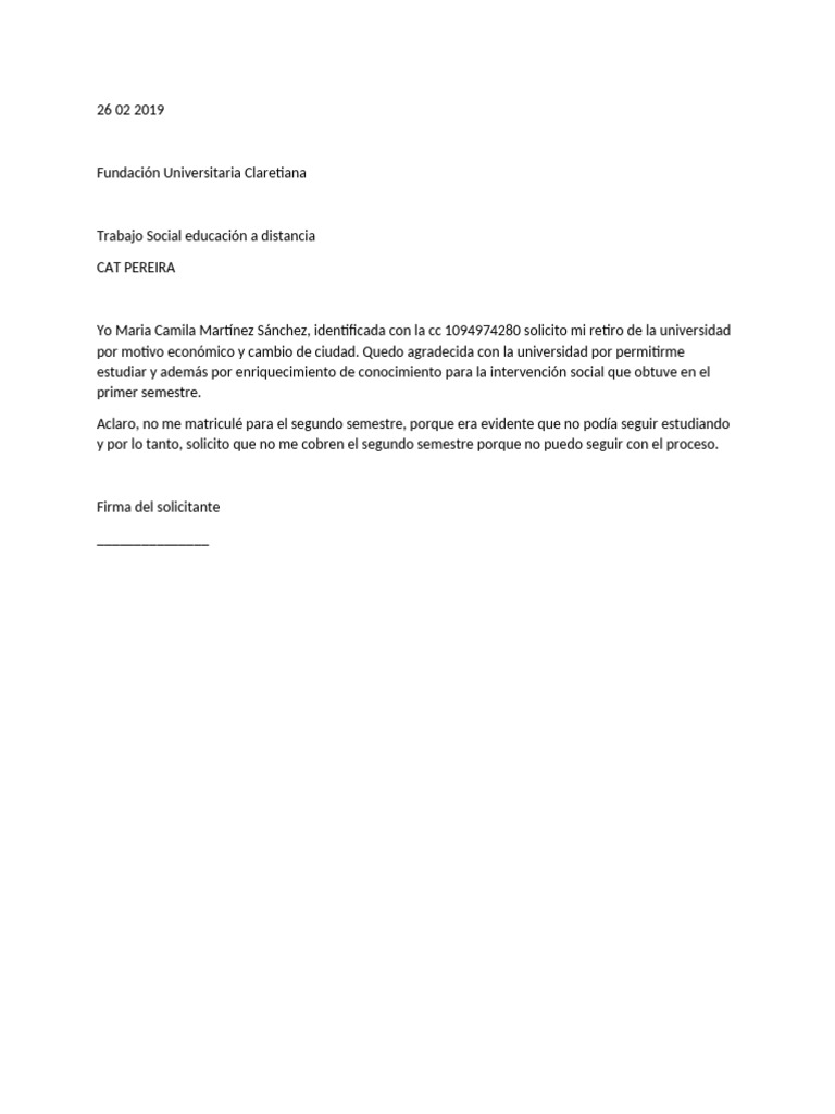 Carta U | PDF