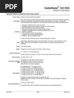 Carbothane 134 HG PDS | PDF | Paint | Chemistry