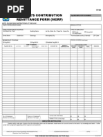 Membership Savings Remittance Form (MSRF) : HQP-PFF-053 | PDF ...