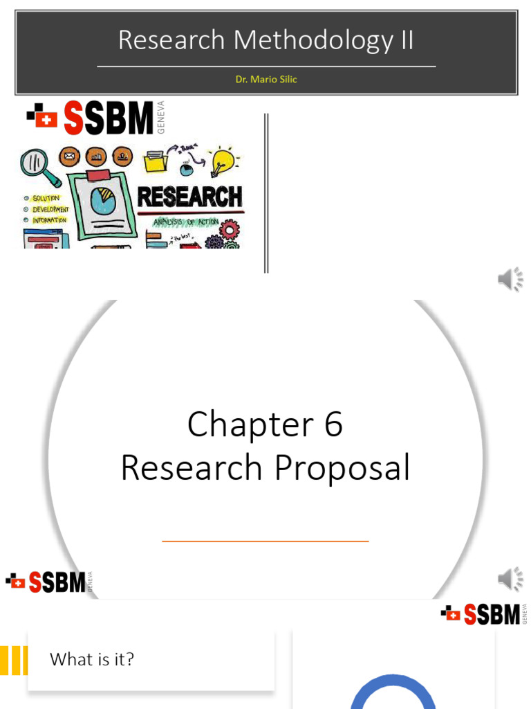Chapter 6 Research Proposal | PDF