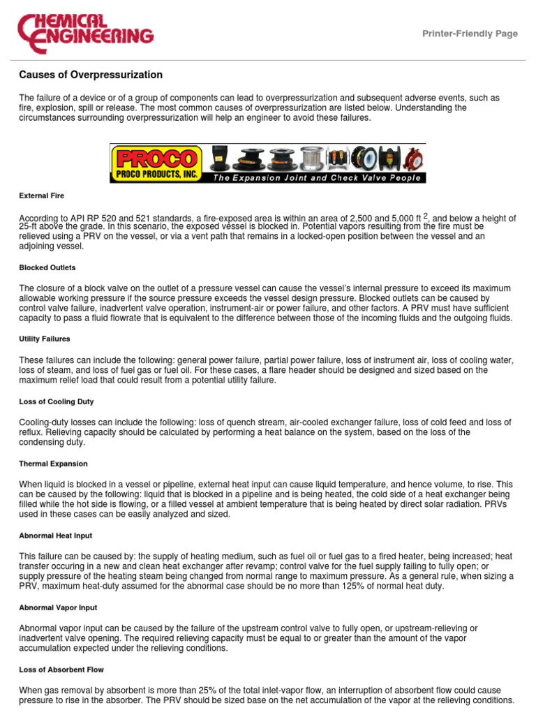 Causes of Over Pressurization | PDF | Heat | Hvac