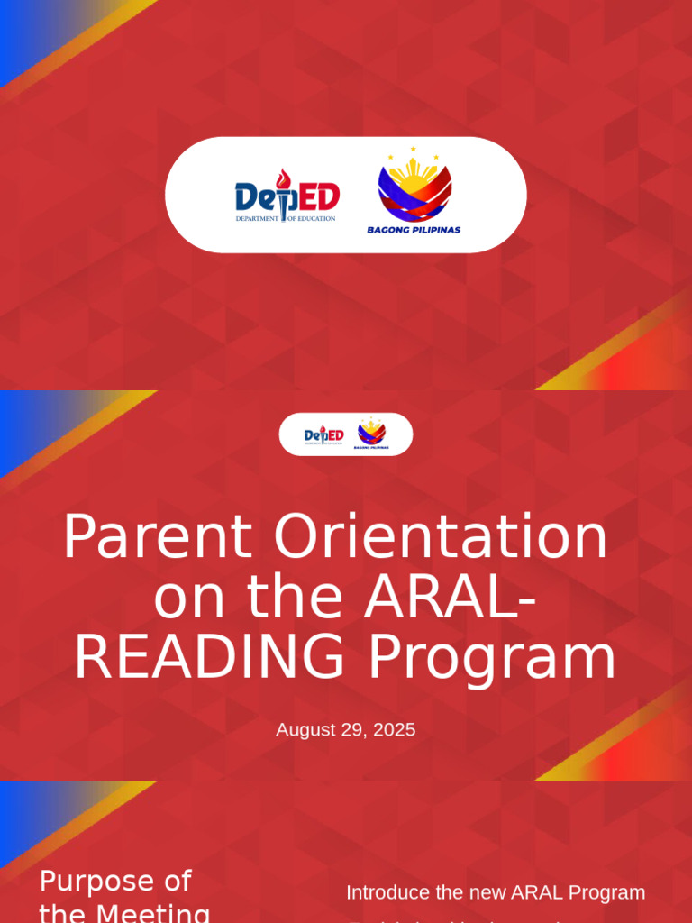 ARAL Program Parent Orientation Guide | PDF