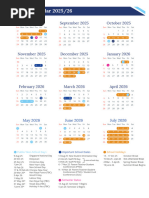 Cis Calendar 2025 2026 Updated 17 Feb 2025 | PDF | Academic Term ...