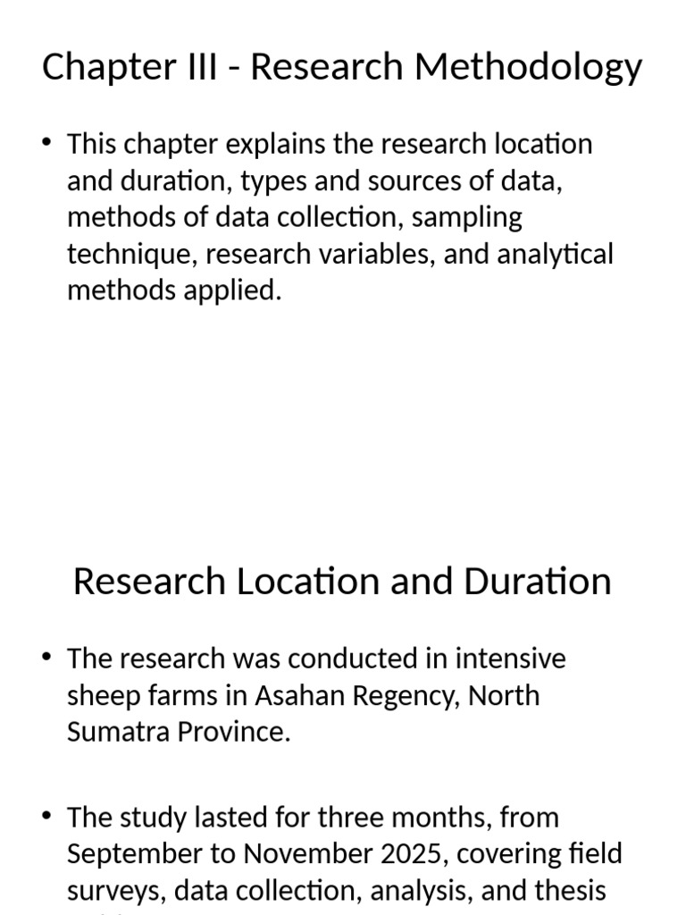 Chapter3 Research Methodology English | PDF | Statistics | Regression ...