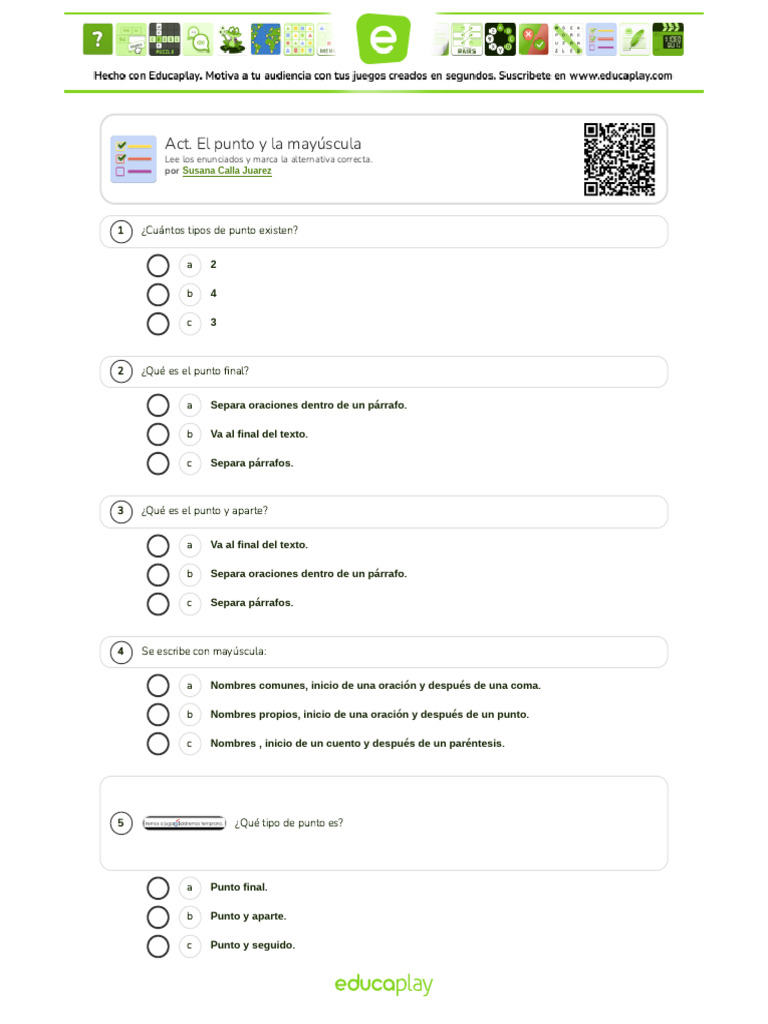 8975734-Act El Punto y La Mayuscula | PDF