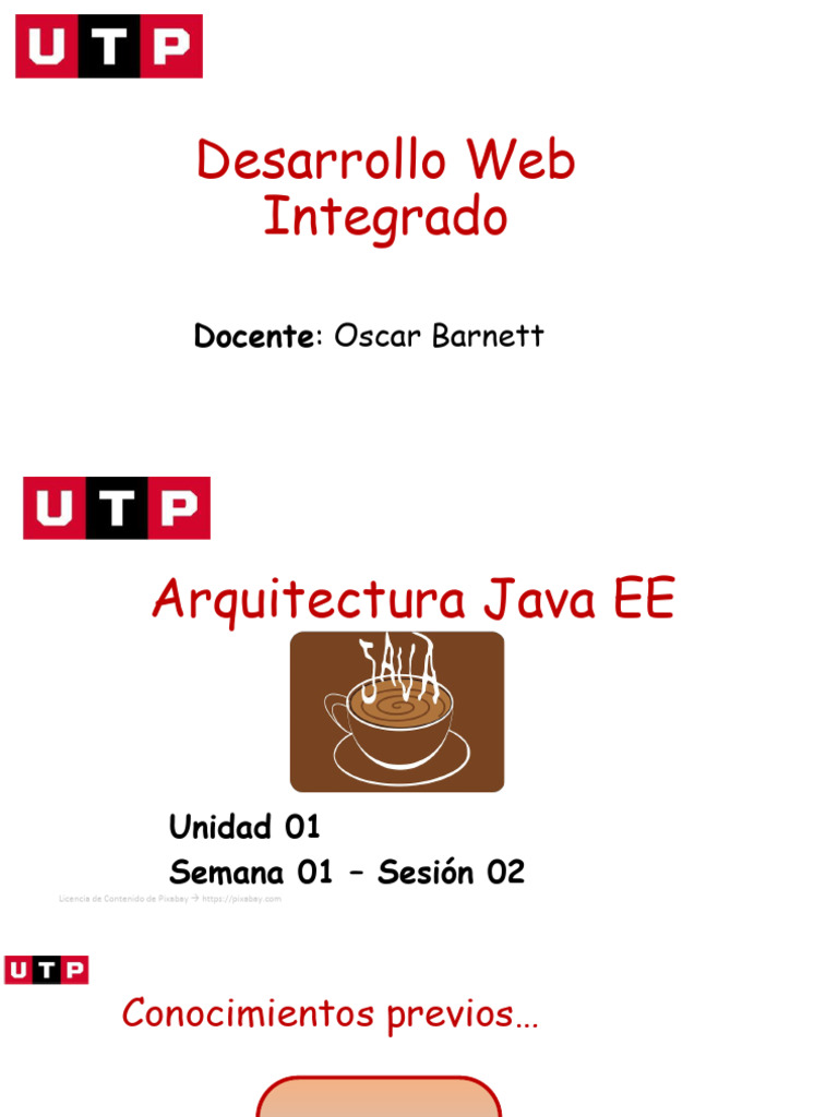 S01 s2-ArquitecturaJavaEE | PDF | Plataforma Java | Arquitectura de software
