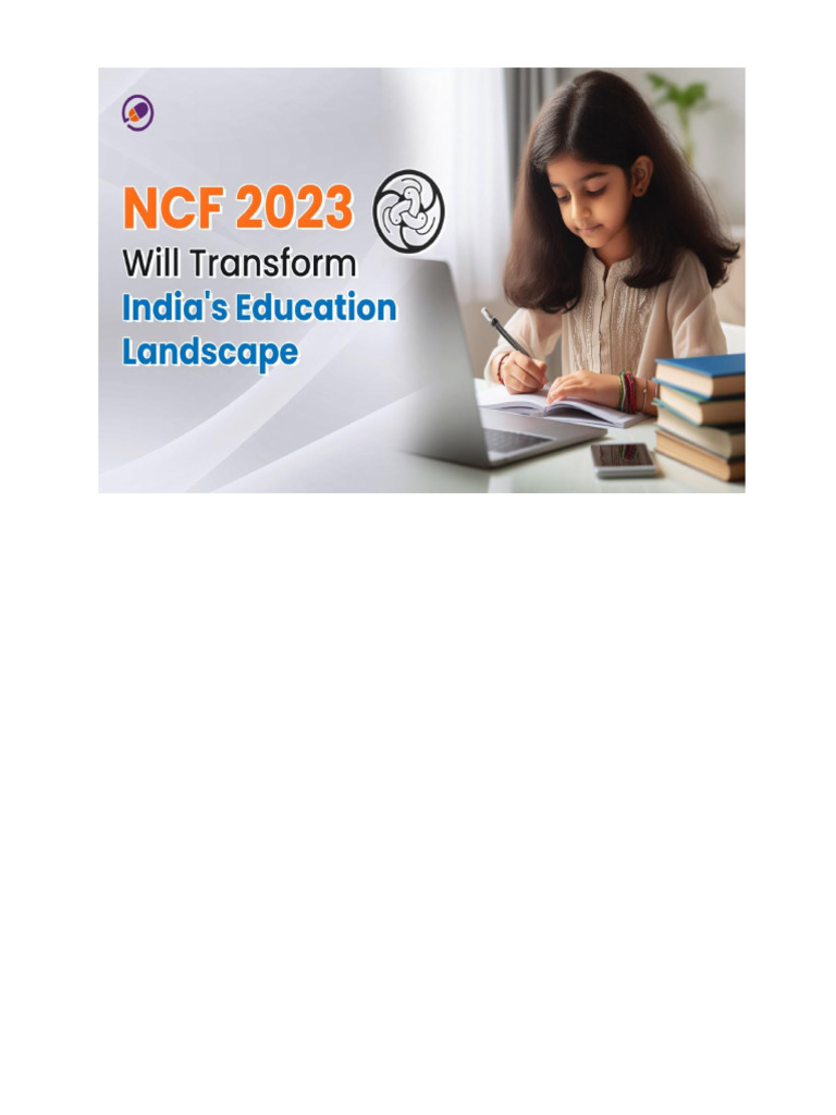 NCF 2023 | PDF | Curriculum | Learning