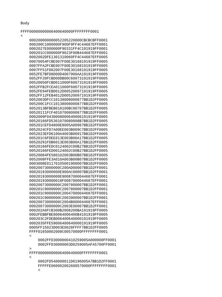 Hexadecimal Data Structure Analysis | PDF | Sports Cars | Motorsport