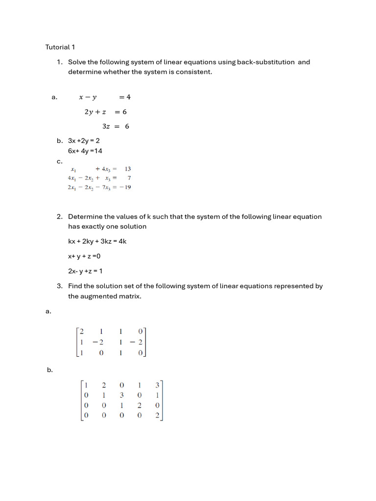 Tutorial 1 (5) | PDF