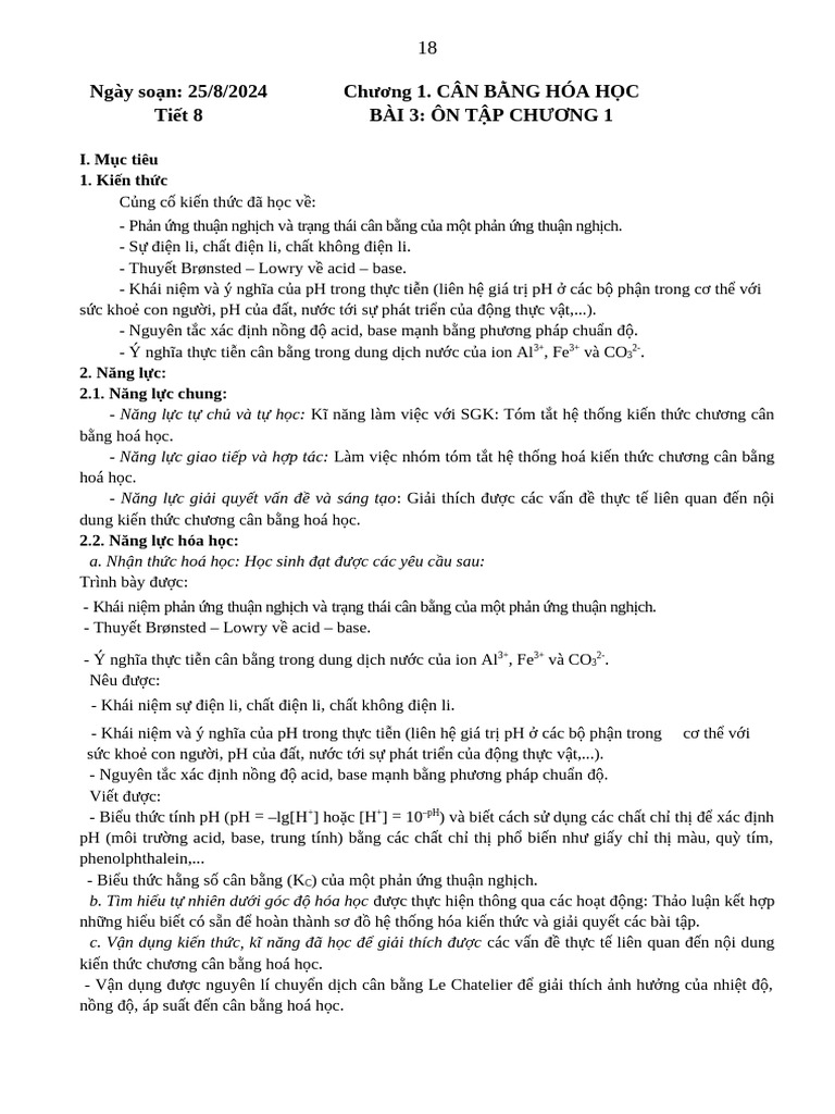 03 - Kntt - Bài 3 - Ôn Tập Chương 1 - Minh Nhat Nguyen | PDF