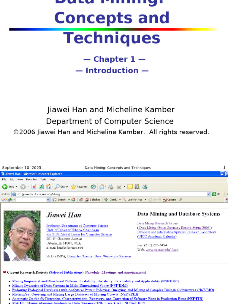 Introduction (Autosaved) | PDF | Data Mining | Data