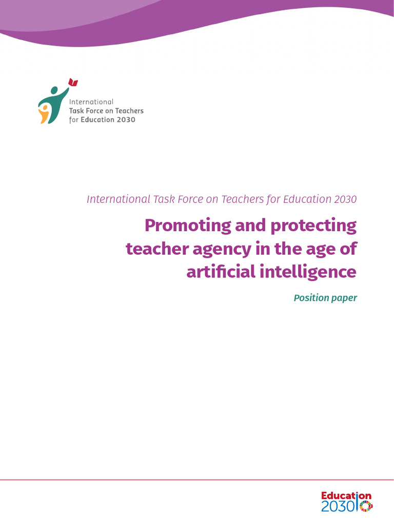 1149 25 Promoting and Protecting Teacher Agency FINAL 3sep | PDF ...