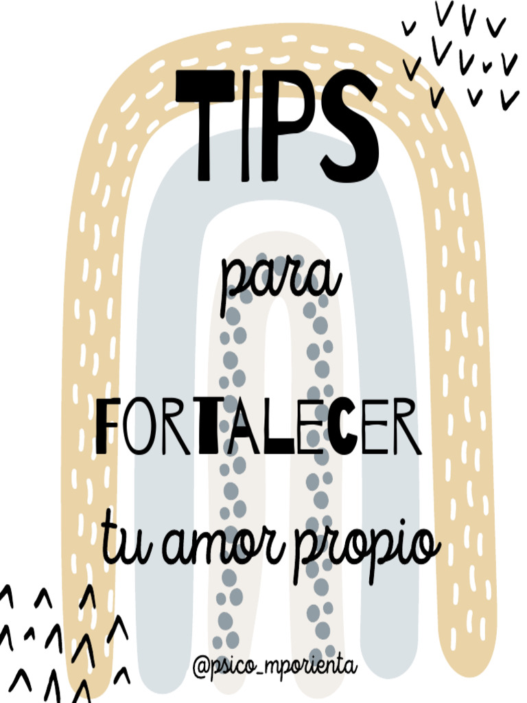 Tips para Fortalecer Tu Amor Propio | PDF