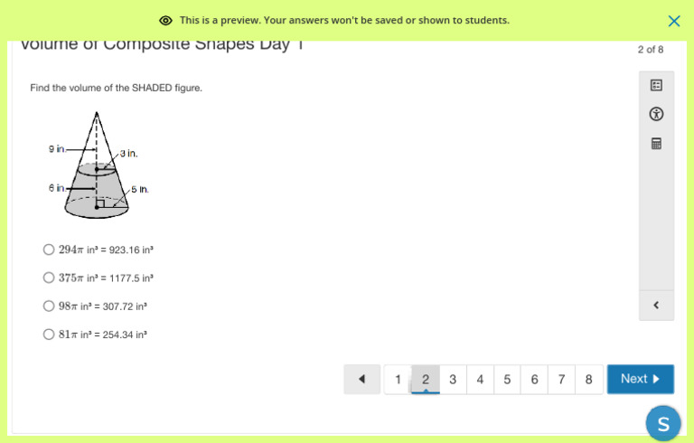 Volume of Composite Shapes Assignment | PDF | Tests | Standardized Tests