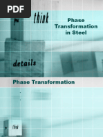 TTT Diagram and Austenite Transformations | PDF | Steel | Metals