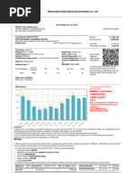 Mahavitaran - LT Energy Bill | PDF | Cheque | Payments