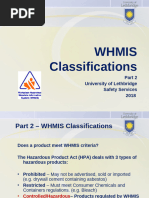 Whmis 2015 Supplement Test Answers | PDF | Toxicity | Safety