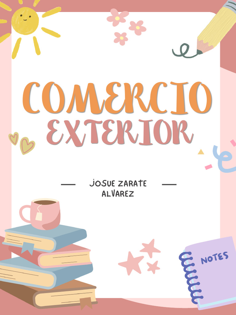 Pink Illustrative Daily Journal Cover Document A4 | PDF