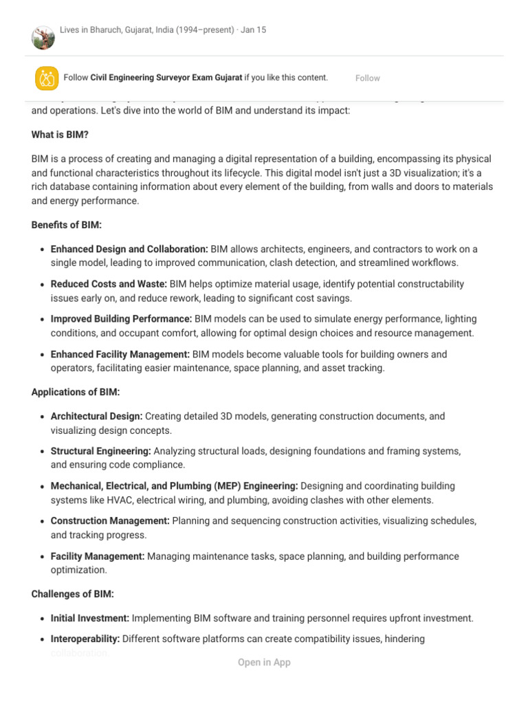Understanding Building Information Modeling (BIM) | PDF | Building ...