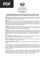 CSC Mental Health Program Guidelines | PDF | Mental Disorder | Employment