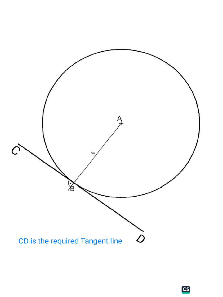 How To Draw Tangent | PDF