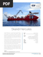 Asian Hercules III Heavy Lift Vessel | PDF | Anchor | Crane (Machine)