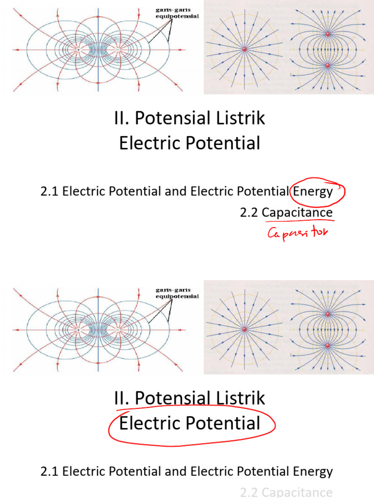 II Electric Potential With Note | PDF | Applied And Interdisciplinary ...