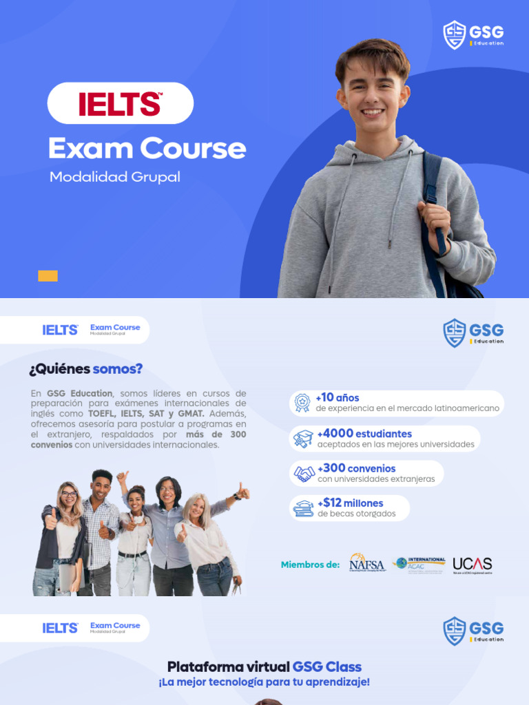 Brochure Ielts 1 | PDF | Sistema internacional de pruebas de idioma ...
