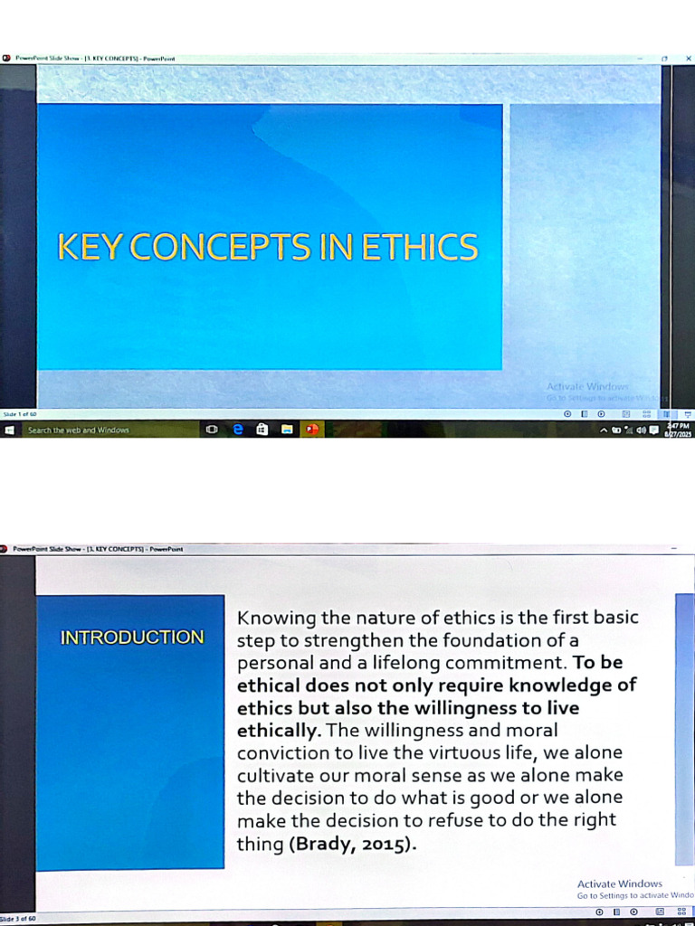 Concepts in Ethics | PDF