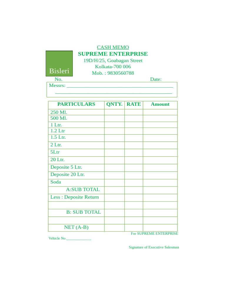 Water Bill | PDF