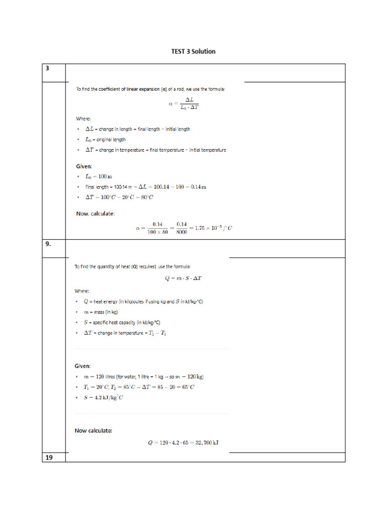 Test 3 Solution | PDF | Area | Volt
