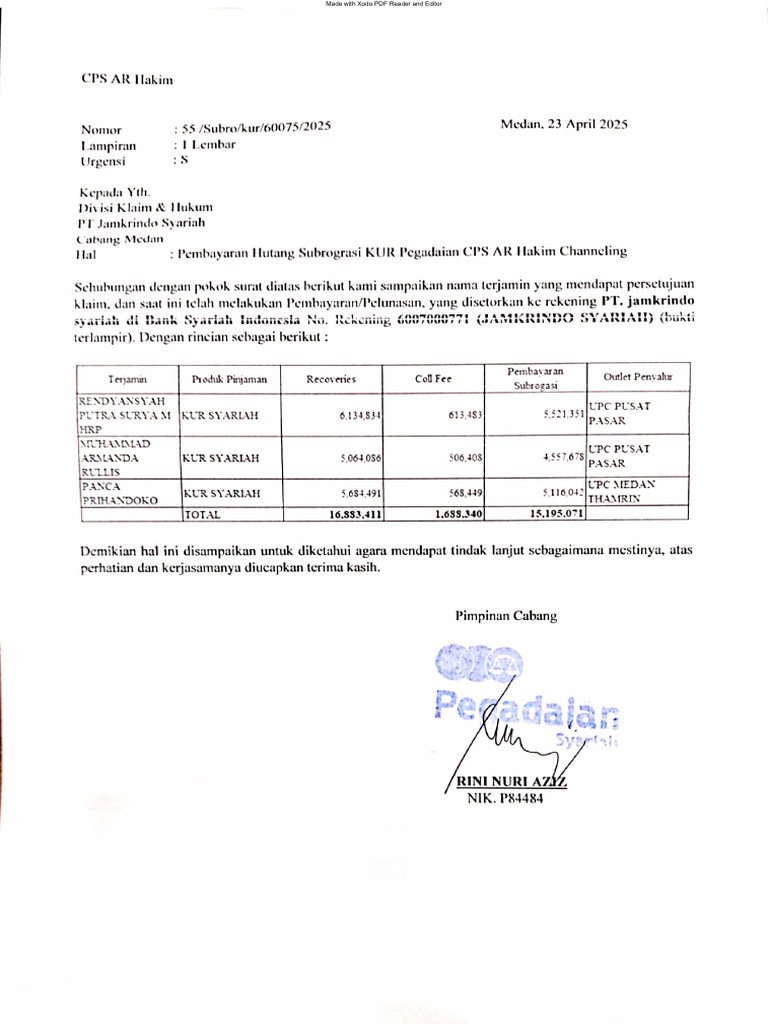 Lap Subro Kur Ke Jamsyar 23 April 2025 Fix | PDF
