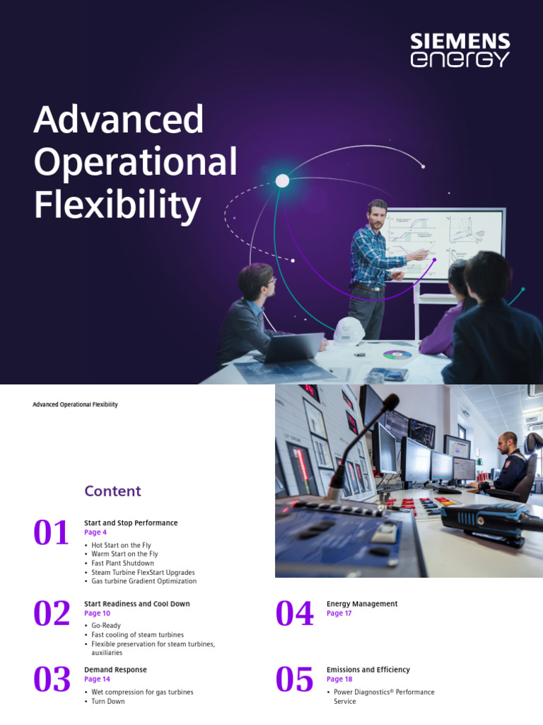 Advanced Operational Flexibility Solutions | PDF | Gas Turbine | Power ...