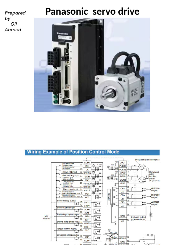 Panasonic Servo Drive Class | PDF