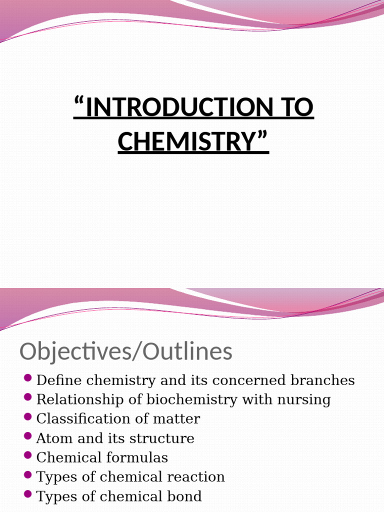 Unit 01 - Introduction To Basic Concepts of Chemistry | PDF | Redox | Chemical Reactions